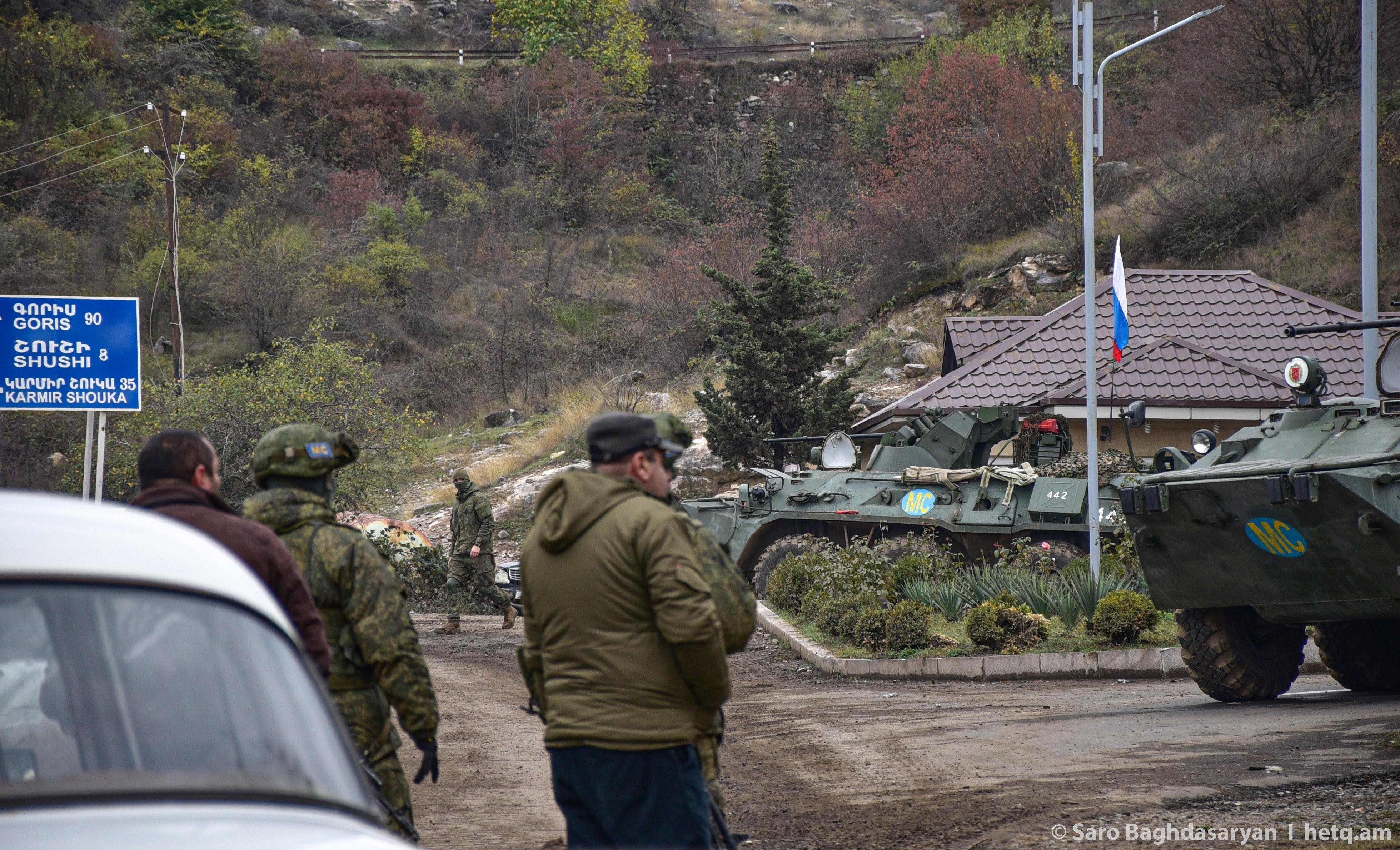 Video: Ongoing Deployment of Russian Peacekeepers in Artsakh
